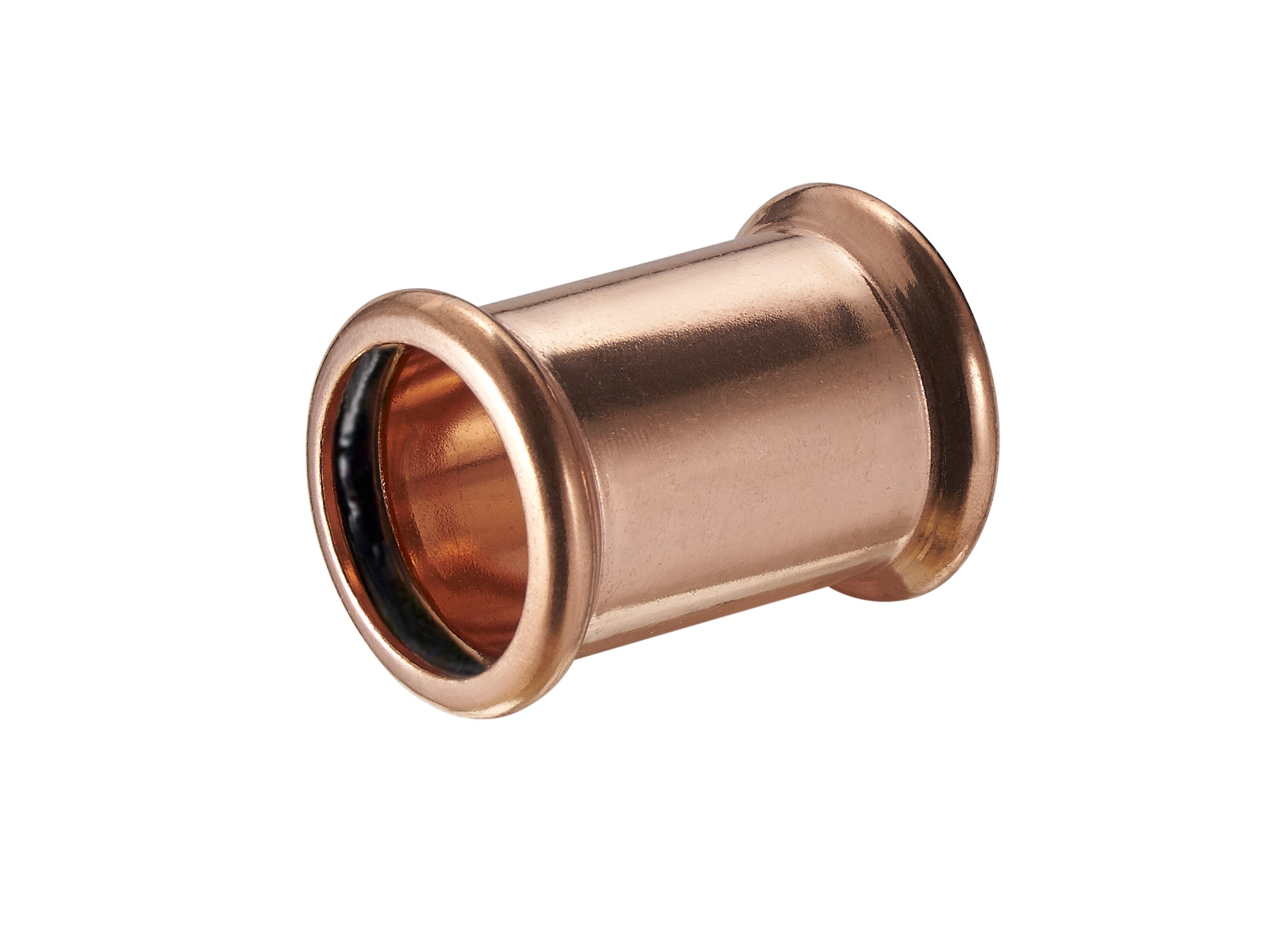 M-Press Copper 76.1mm Straight Coupling - Orange Heating Supplies
