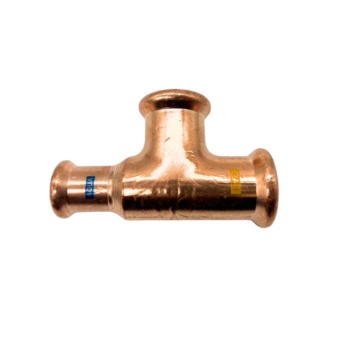 Watergas M-Profile Press Fitting 22mm x 22mm x 15mm Reducing Tee ...