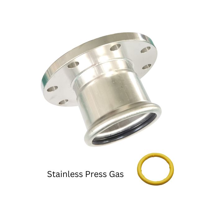 M-Press Stainless Gas 316 35mm x PN16 DN32 Flange with Press Joint ...